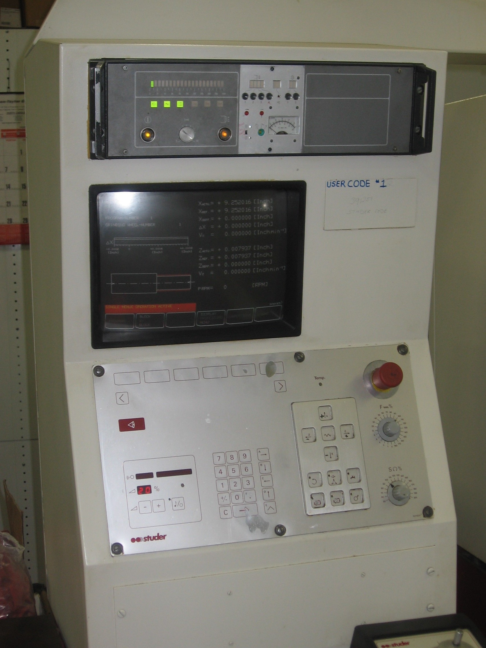 S35 Studer CNC Universal Cylindrical Grinder